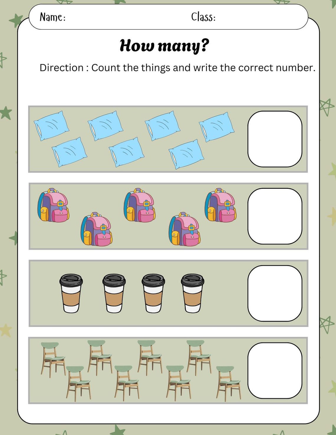 Printable Activity Book for Kids – Learning Worksheets | Busy Book ...