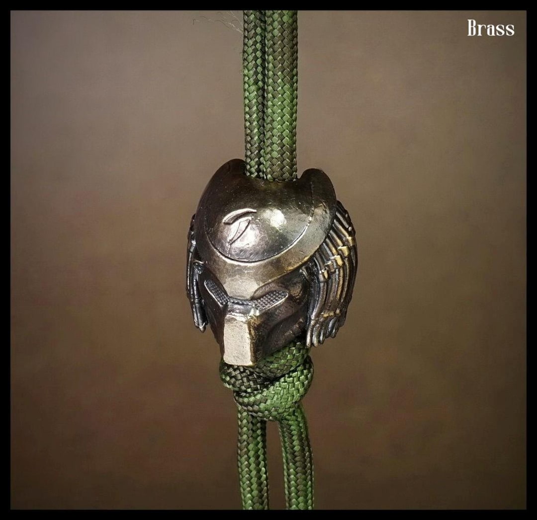 Alien Predator Paracord Bead – Sci-fi Survival Gear Accessory, Lanyard ...