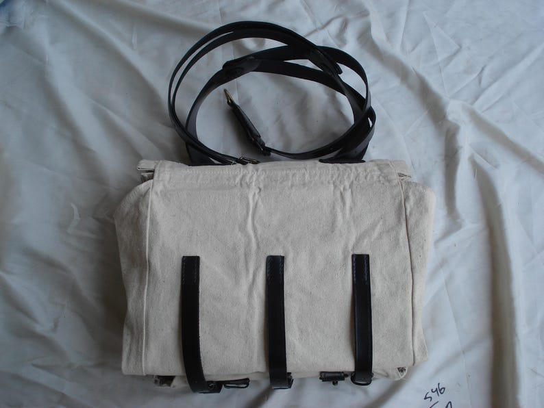 Civil War Canvas Knapsack: 1861-65 Union/confederate Re-enactment - Etsy