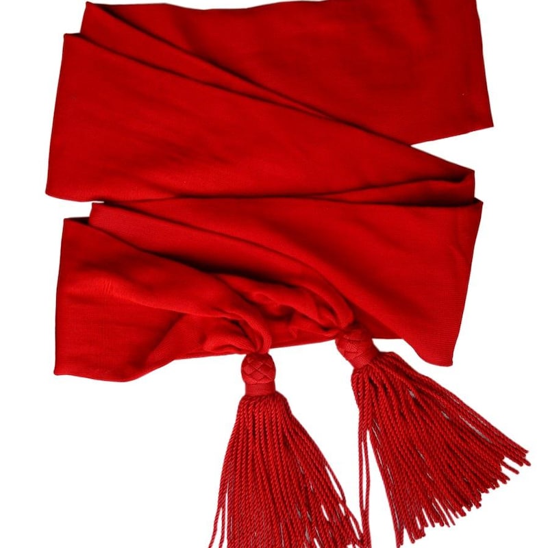 Red Uniform Sash - Etsy