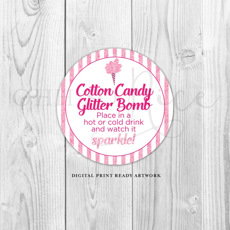 Glitter Labels - Etsy