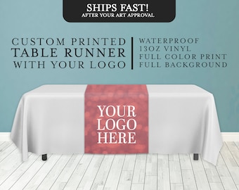 Logo Table Runner - Etsy