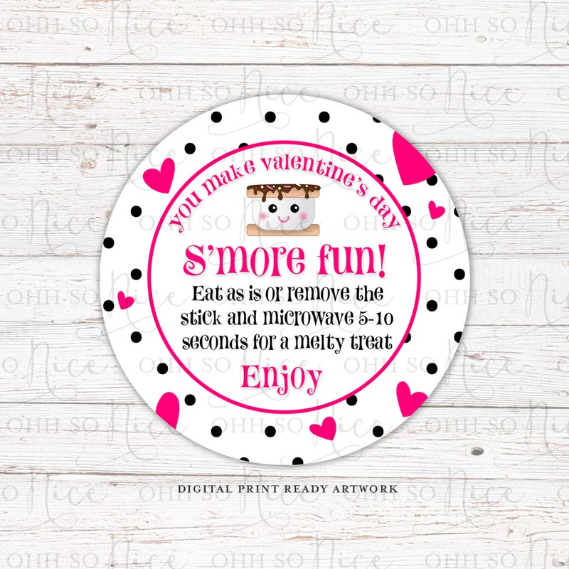 Smores Valentine - Etsy
