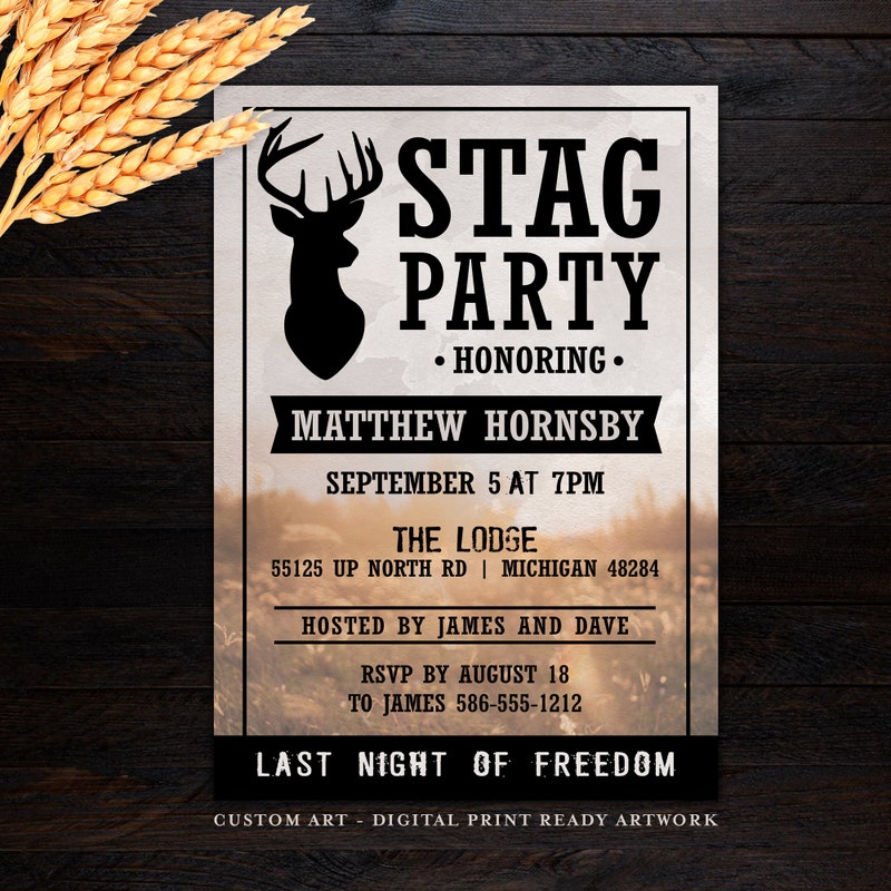 Stag - Etsy