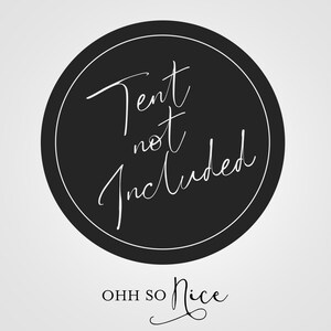 Custom Vinyl Tent Canopy Header Banner | Personalized With Logo ...