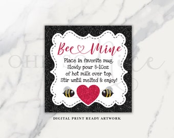 Bee Mine Valentine | Etsy