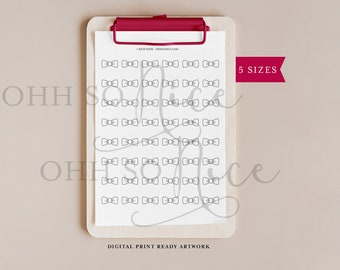 Royal Icing Bow Template - Etsy