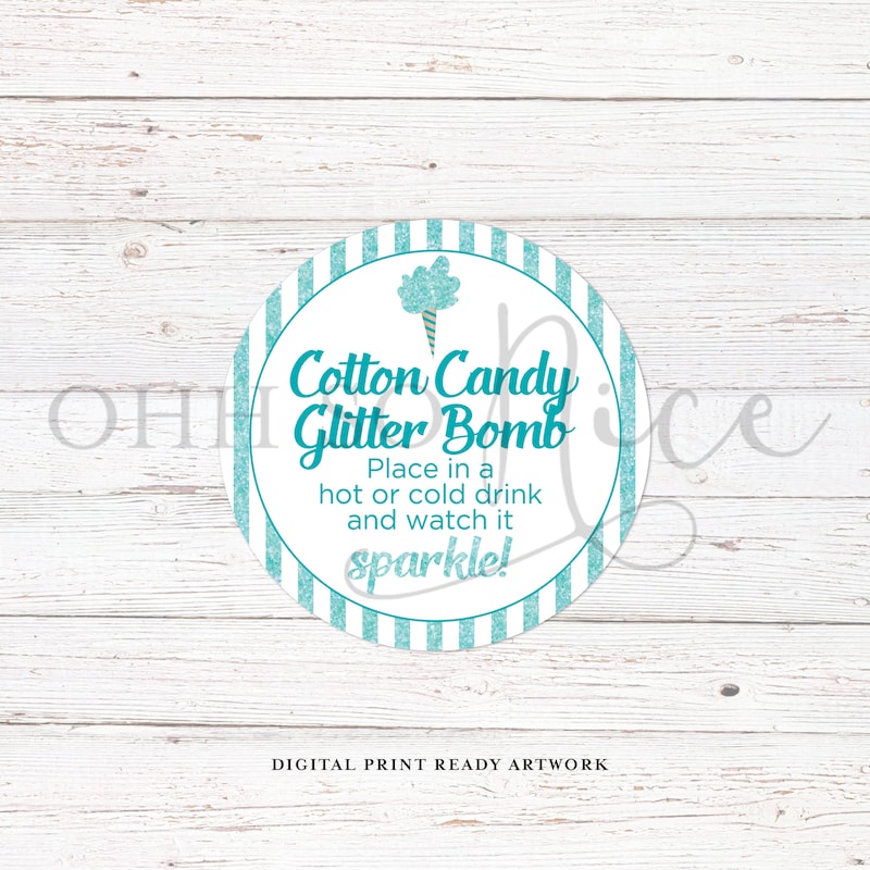 Glitter Labels - Etsy