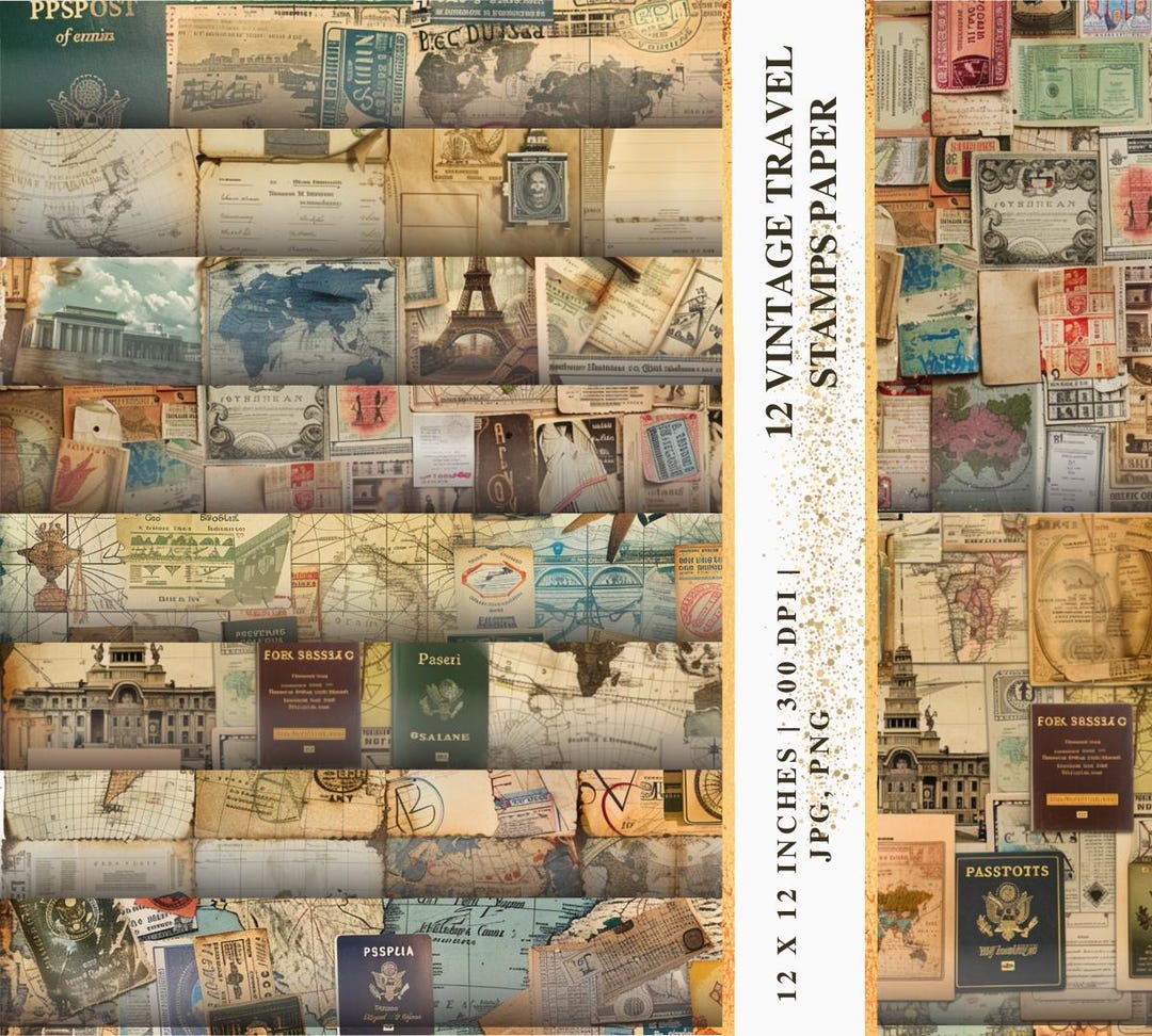12 Vintage Travel Wallpapers, Retro Map Backgrounds, Aesthetic Old ...