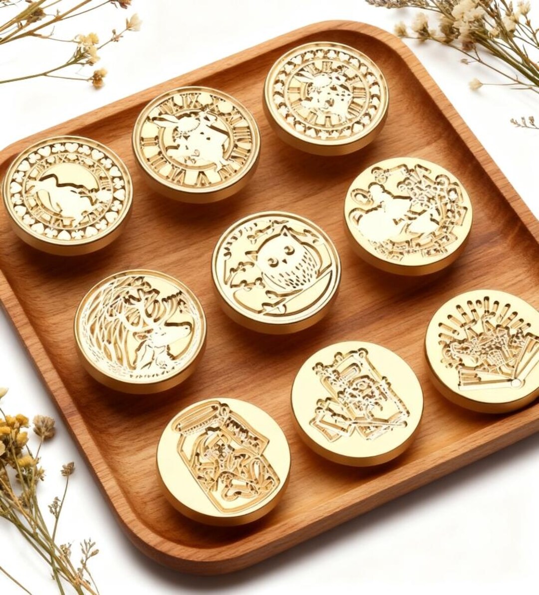Fairy Tale Alice Series Wax Seal Stamp,rabbit Seal,custom Logo Seal ...
