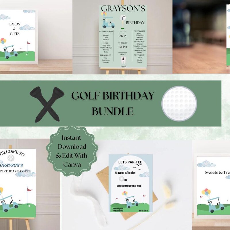 Golf Table Numbers - Etsy