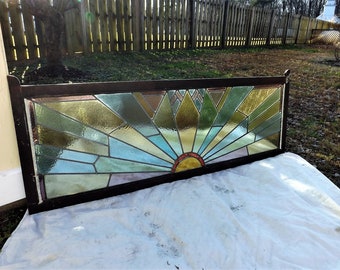 Stained glass window | Etsy