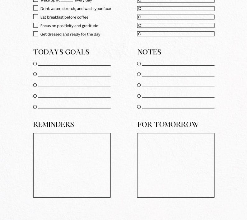 Self Care Checklist Printable | Daily Wellness Tracker | Mental Health ...
