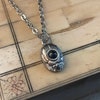 Devil Necklace 1890 French Pottery Pendant Silver Jewelry Occult Dark ...