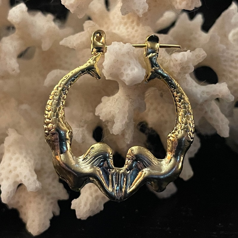 Mermaid Earrings - Etsy