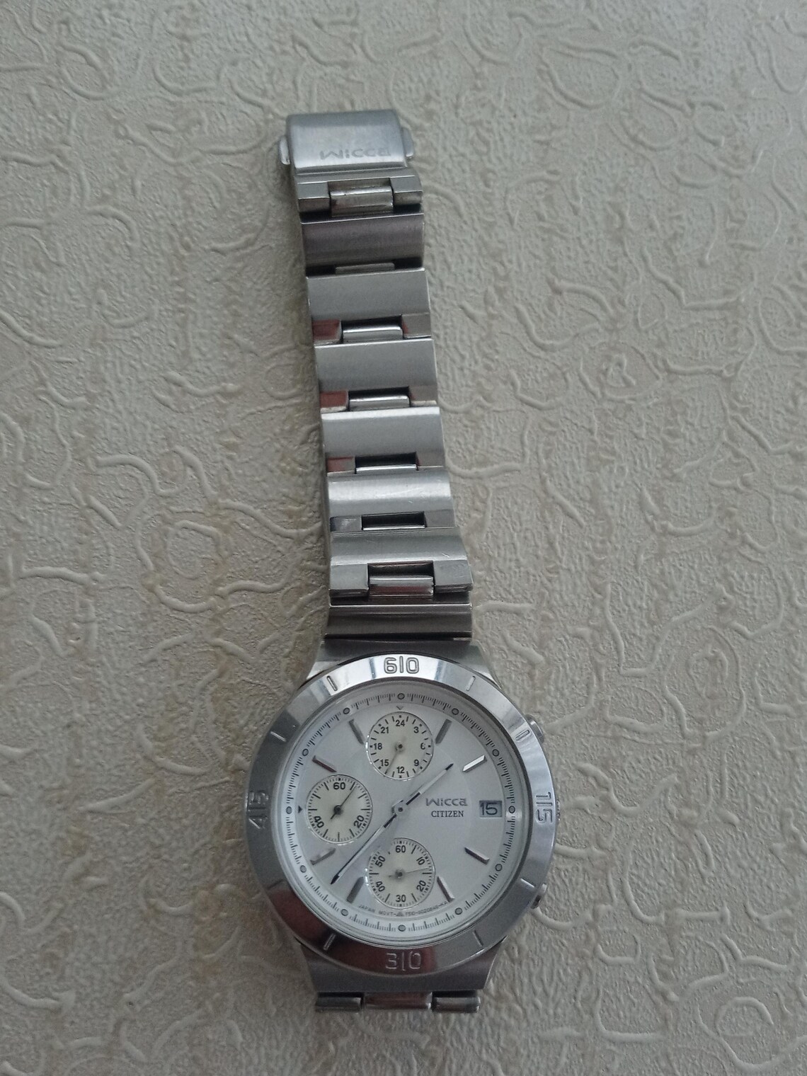 Citizen Wicca Women’s Chronograph Watch – Silver Case & Bracelet ...