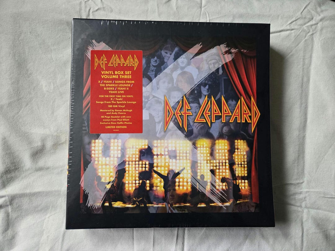 Def Leppard | Vinyl Collection | Volume 3 Box Set - Etsy