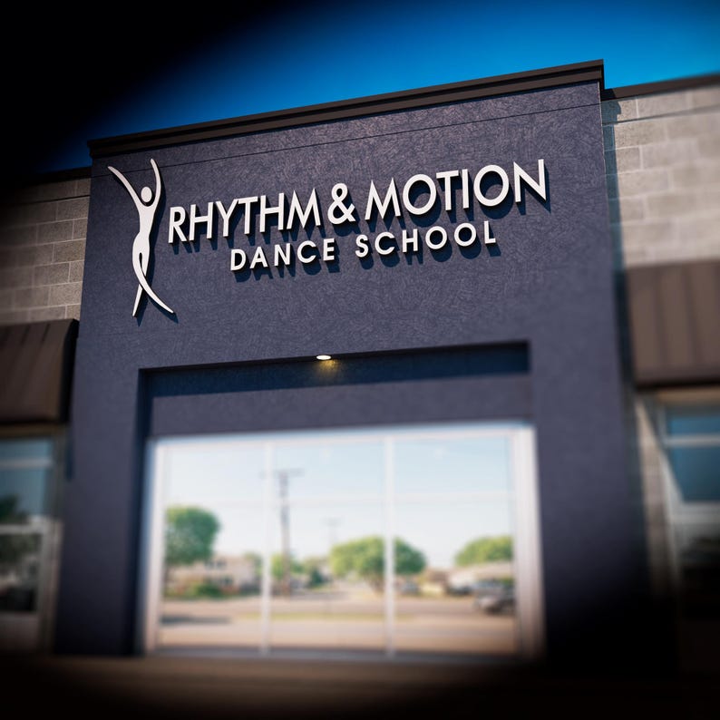 Custom Channel Letters for Dance School Signage With Acrylic Face and ...