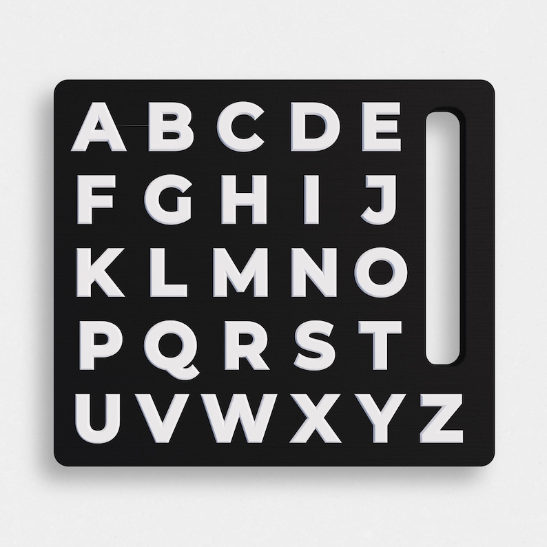 ENG Letter Board for Spellers / Spelling to Communicate (S2C) / Rapid ...