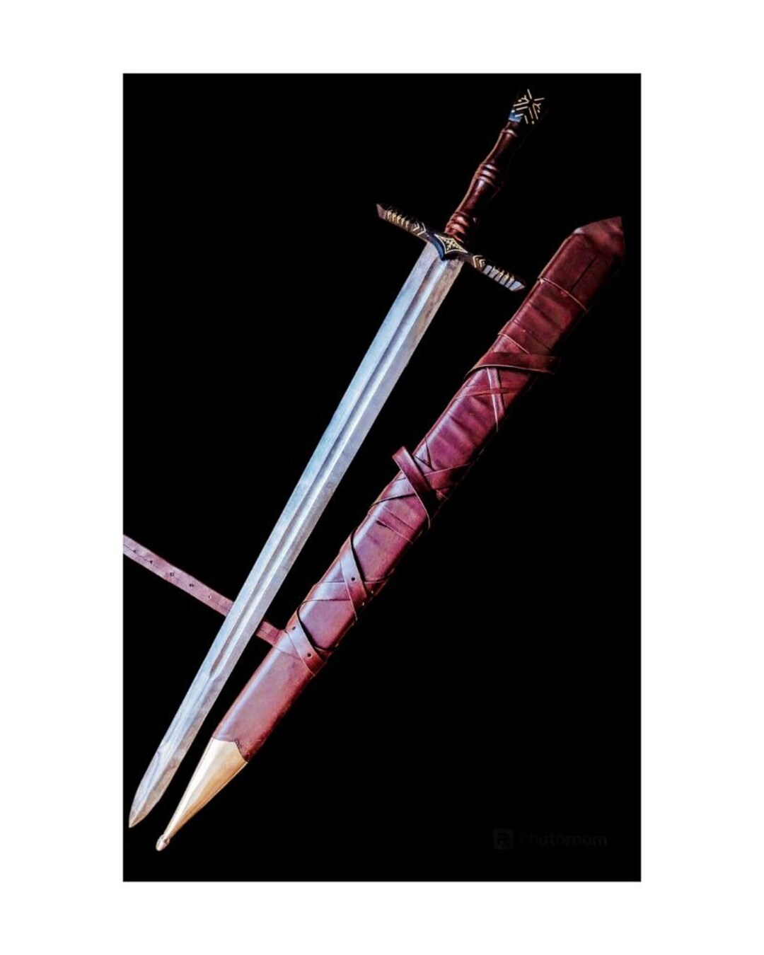Handmade Witcher Sword | Geralt of Rivia Silver Sword | Geralt Sword ...