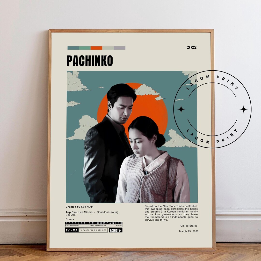 Pachinko TV Series Poster: Minimalist Asian Drama Wall Art - Etsy