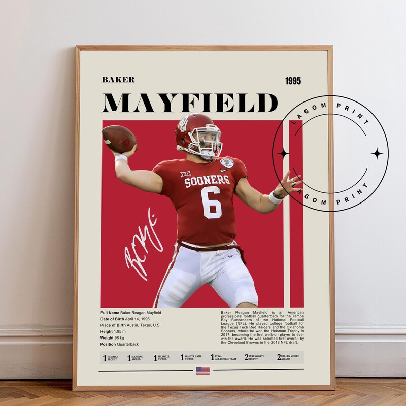 Baker Mayfield - Etsy