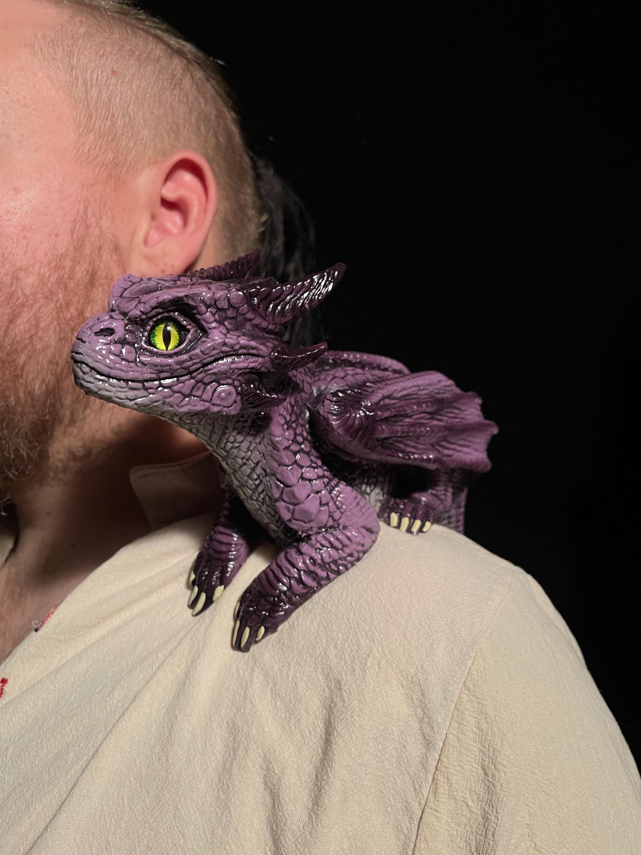 Customizable Realistic Shoulder Dragon- in Stock and Ready to Ship! - Etsy