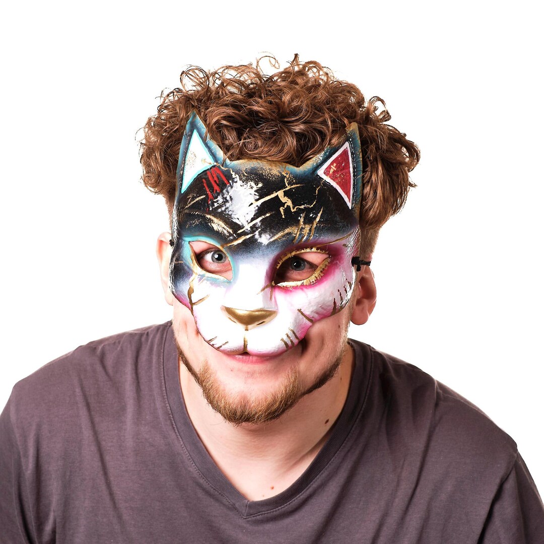 Huntress Cat Mask Cosplay Cute Dead by Daylight - Etsy