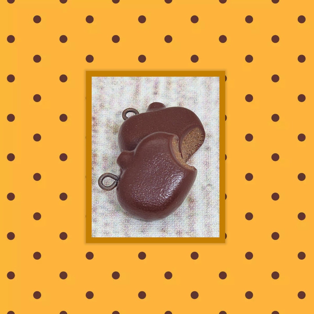 RF Reese Pumpkin Stitch Marker Progress Keeper Polymer Clay - Etsy