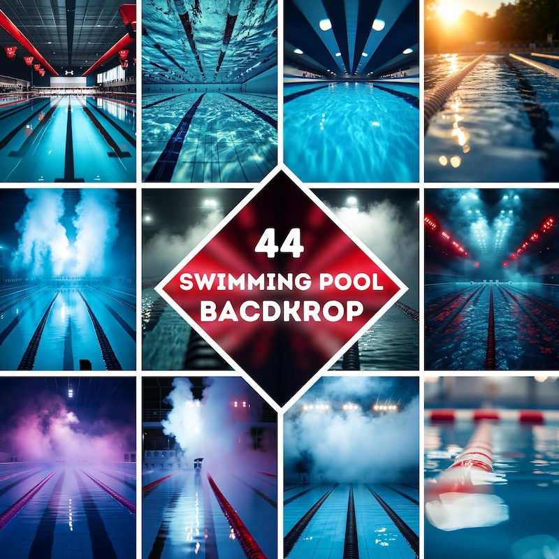 Swimming Poster - Etsy