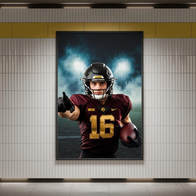 Sport Custom Football Overlay and Photography Backdrops | Senior ...