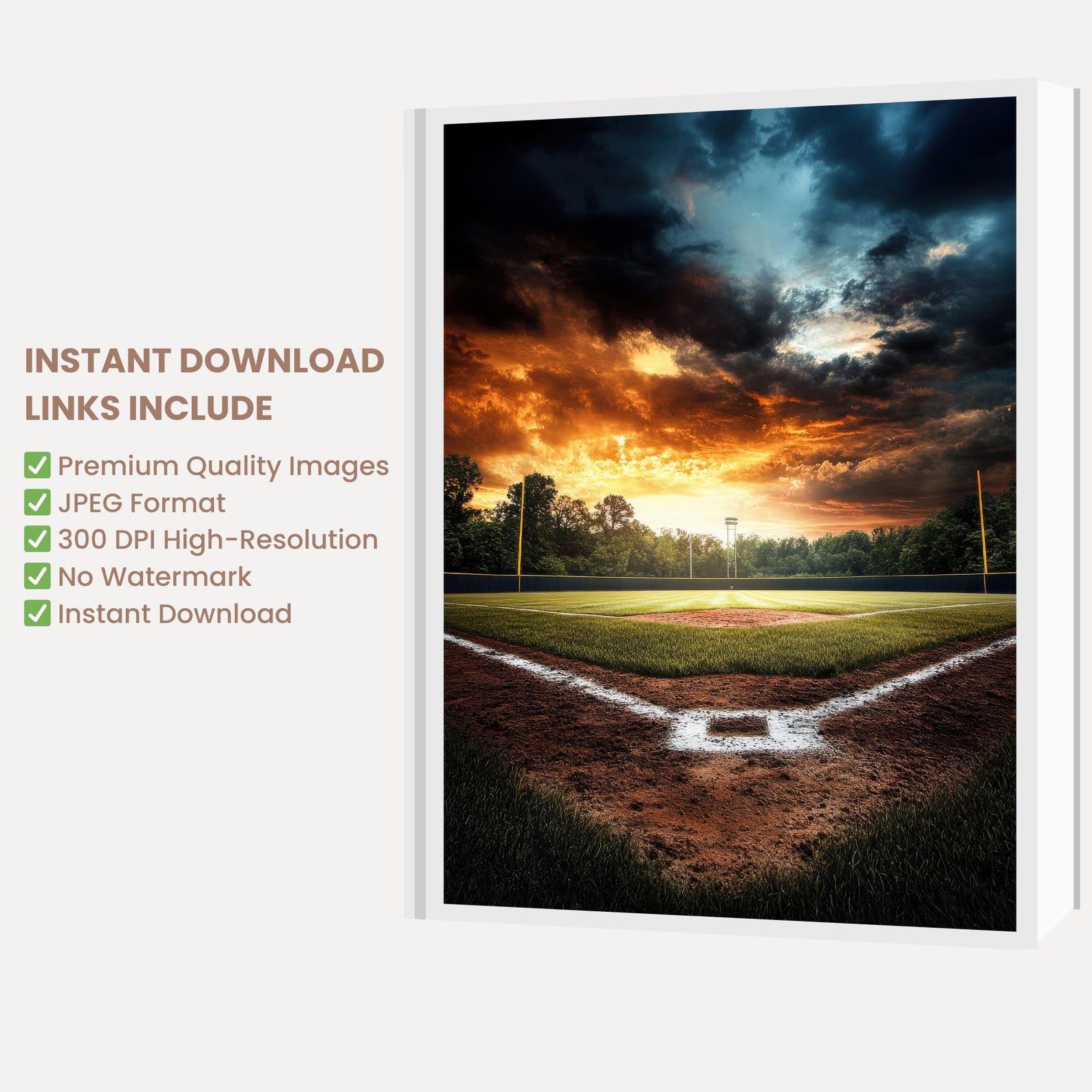 50 Baseball Field Backgrounds, Baseball Stadium Lights Baseball ...