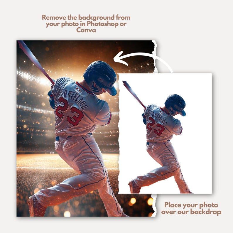 40 Baseball Digital Backdrops, Baseball Stadium Lights, Baseball Field ...