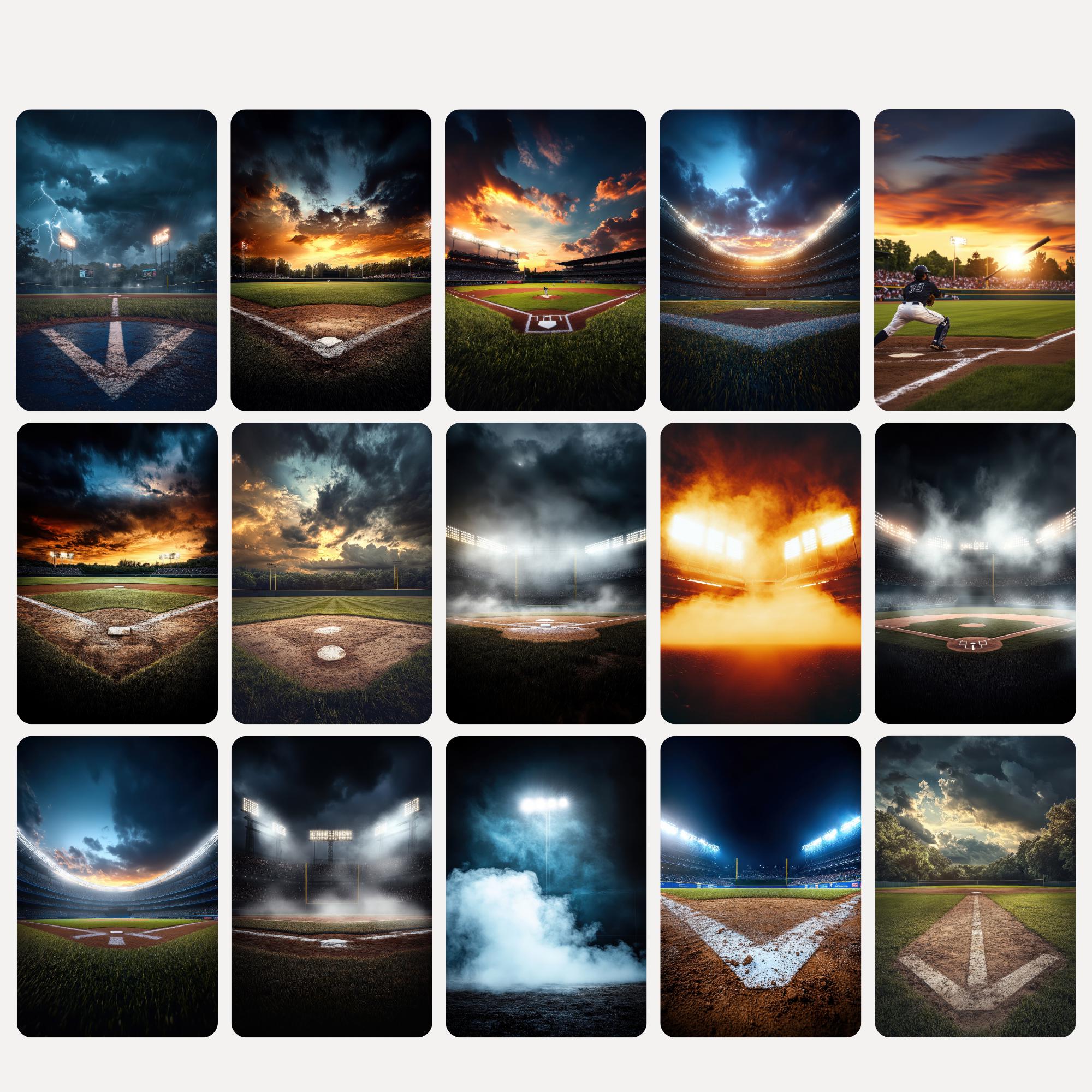 50 Baseball Field Backgrounds, Baseball Stadium Lights Baseball ...