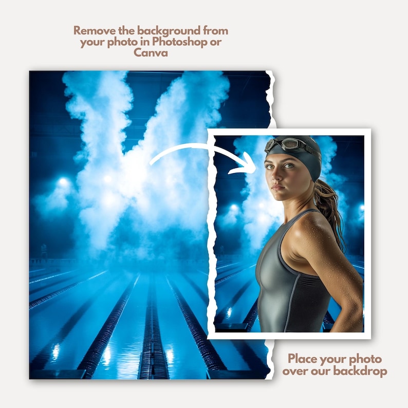 44 Swim Team Backgrounds, Swimming Digital Backdrop, Sports Swimmer ...