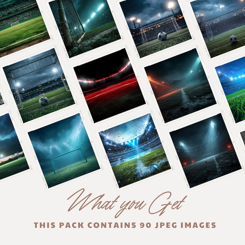 Soccer Digital Backdrops for Sports Photography | Football Background ...
