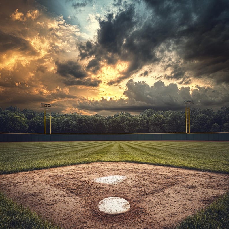 90 Baseball Backgrounds, Baseball Stadium Lights Baseball Background ...