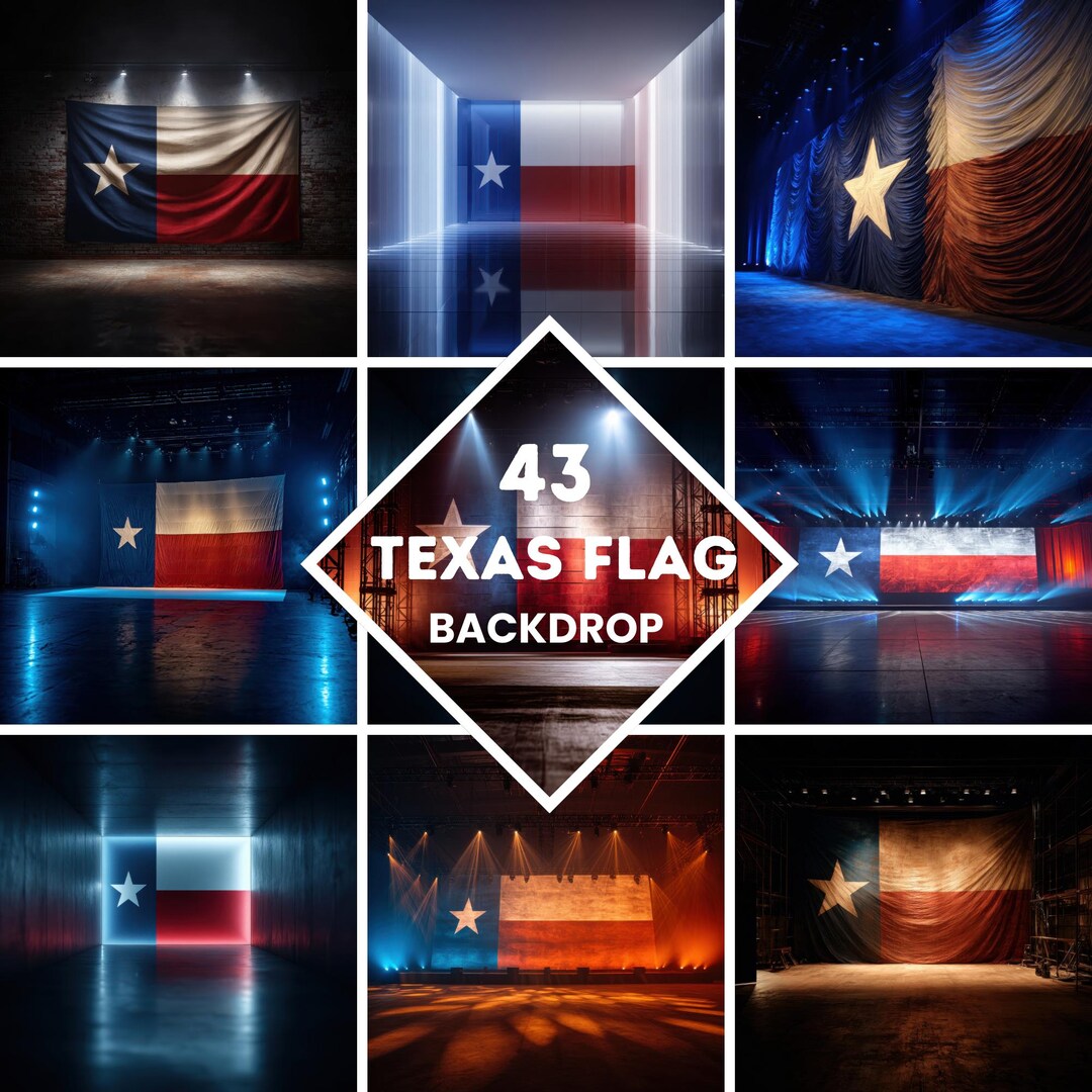 Texas Flag Backdrop, Digital Texas Flag Background, Sports Photography ...
