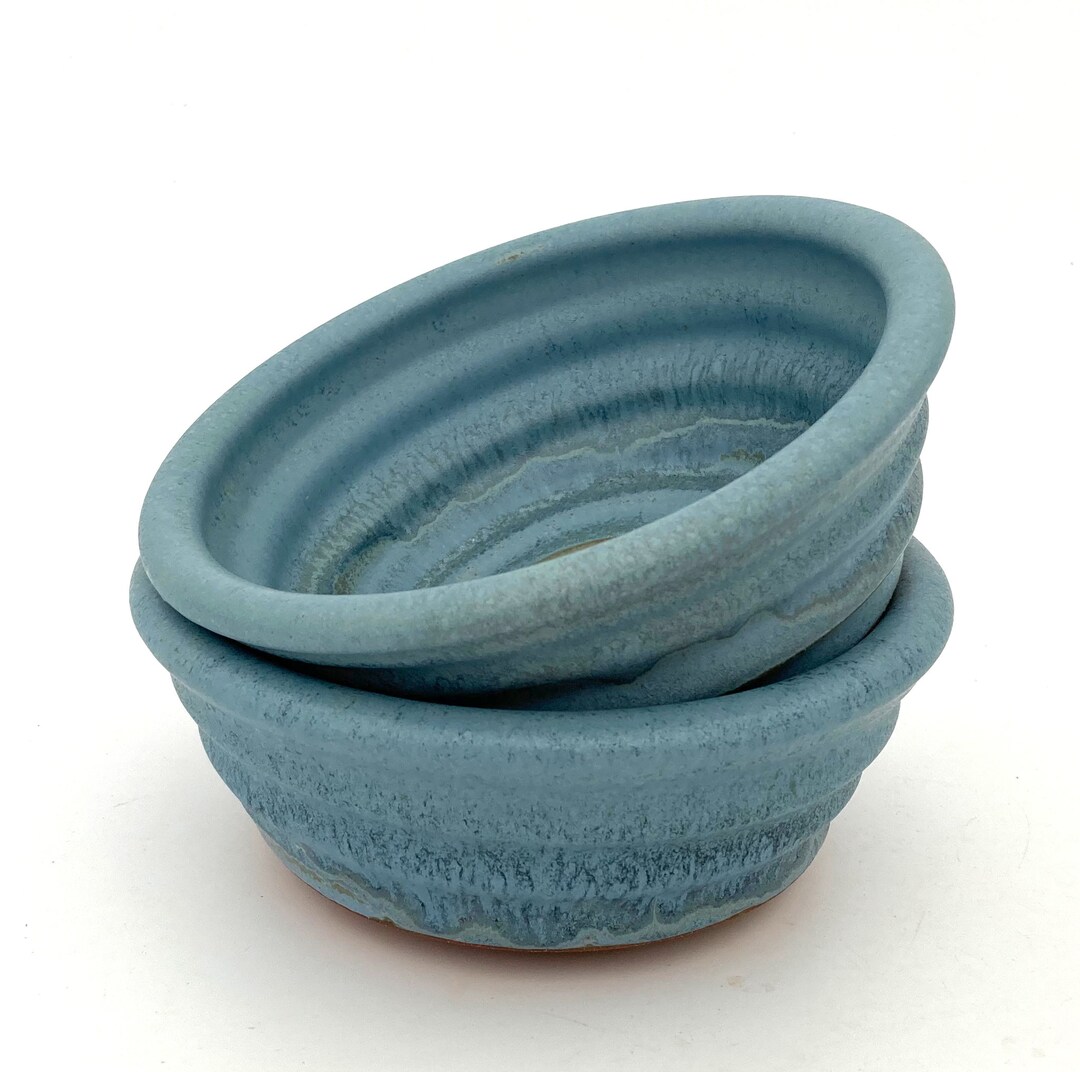 TWO LARGE RAMEKINS #2 Ceramic Baking Dish - Small Stoneware Bowls ...