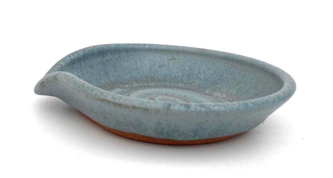 CERAMIC SPOON REST 25 Stoneware Holder for Ladles and Other Cooking ...