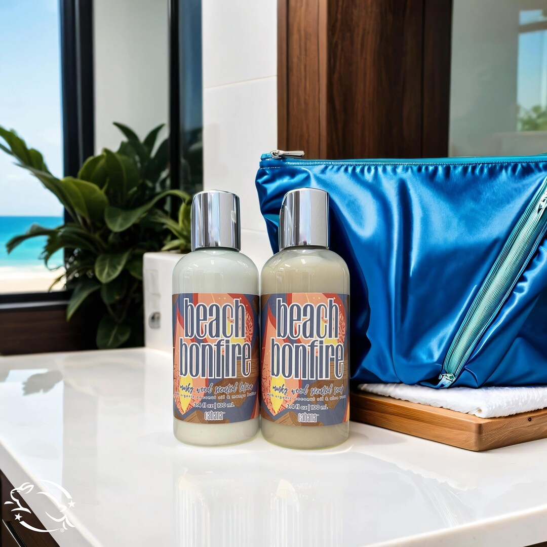 Beach Bonfire Lotion & Soap Travel Duo - Etsy