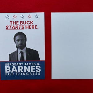 Congressman Bucky Barnes Postcards - Etsy