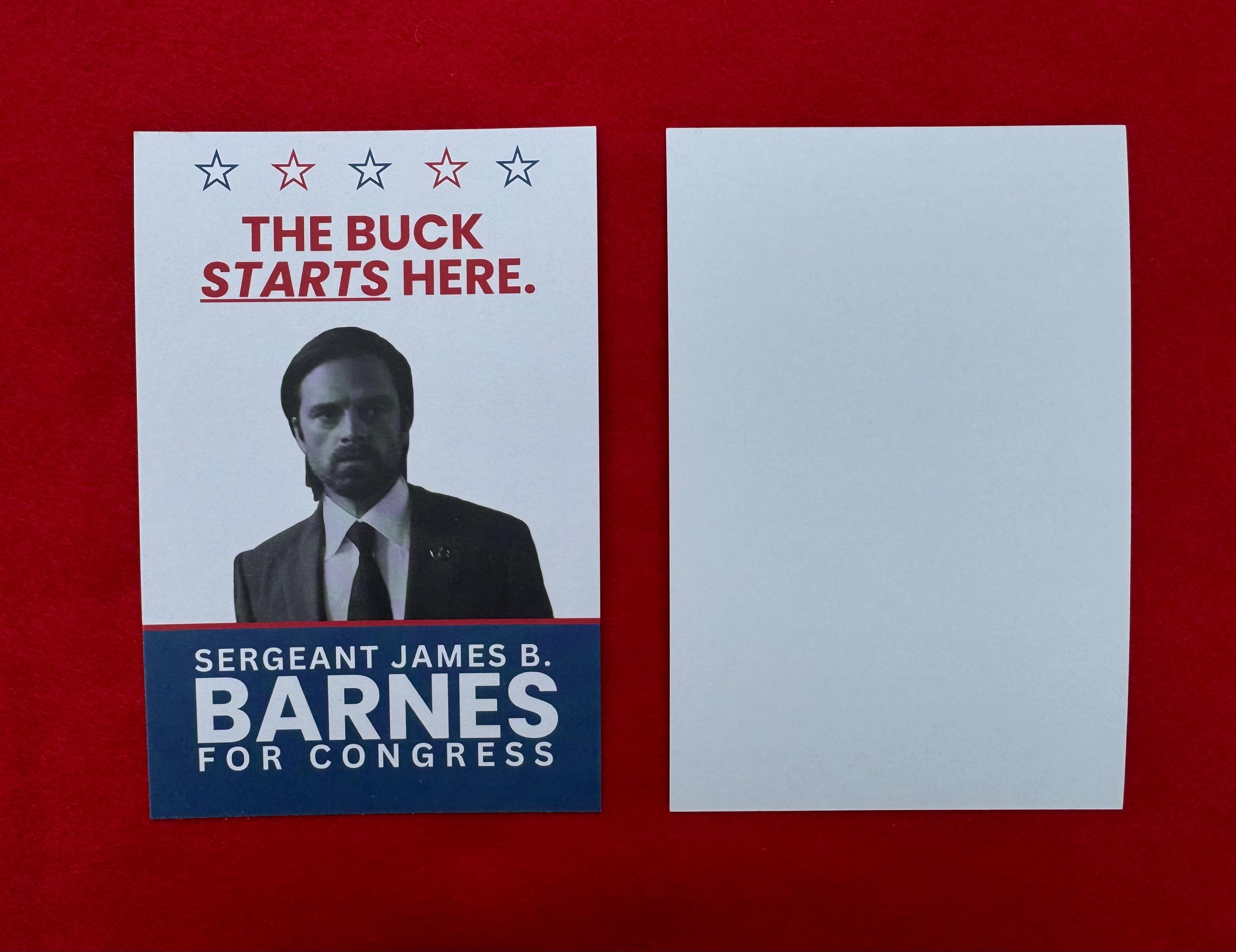 Congressman Bucky Barnes Postcards - Etsy