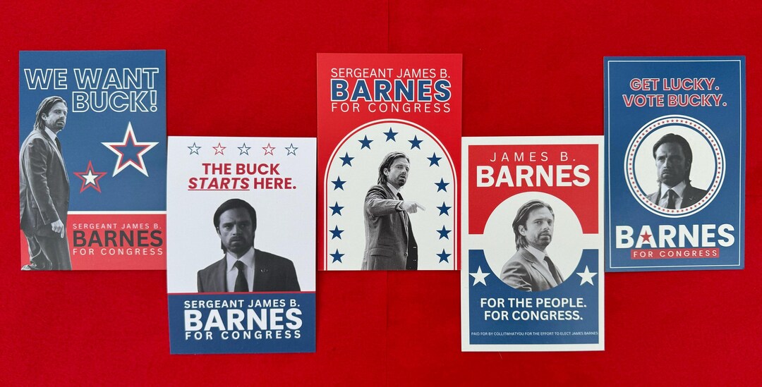 Congressman Bucky Barnes Postcards - Etsy