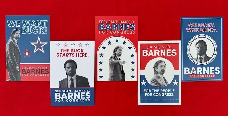 Congressman Bucky Barnes Postcards - Etsy