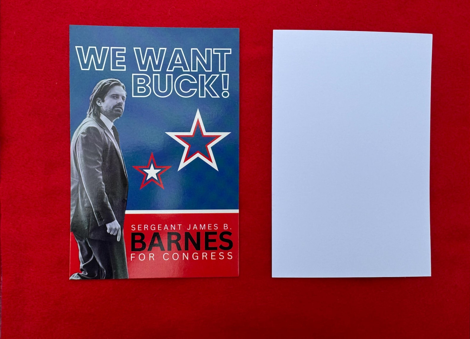 Congressman Bucky Barnes Postcards - Etsy