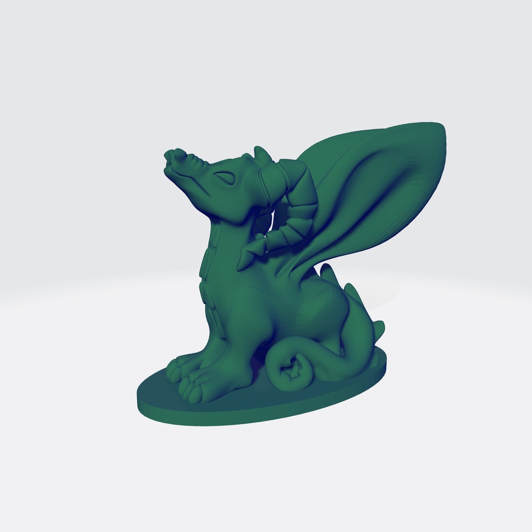 Fairy Fey Dragon Mini: 3D Print STL Digital File - Etsy