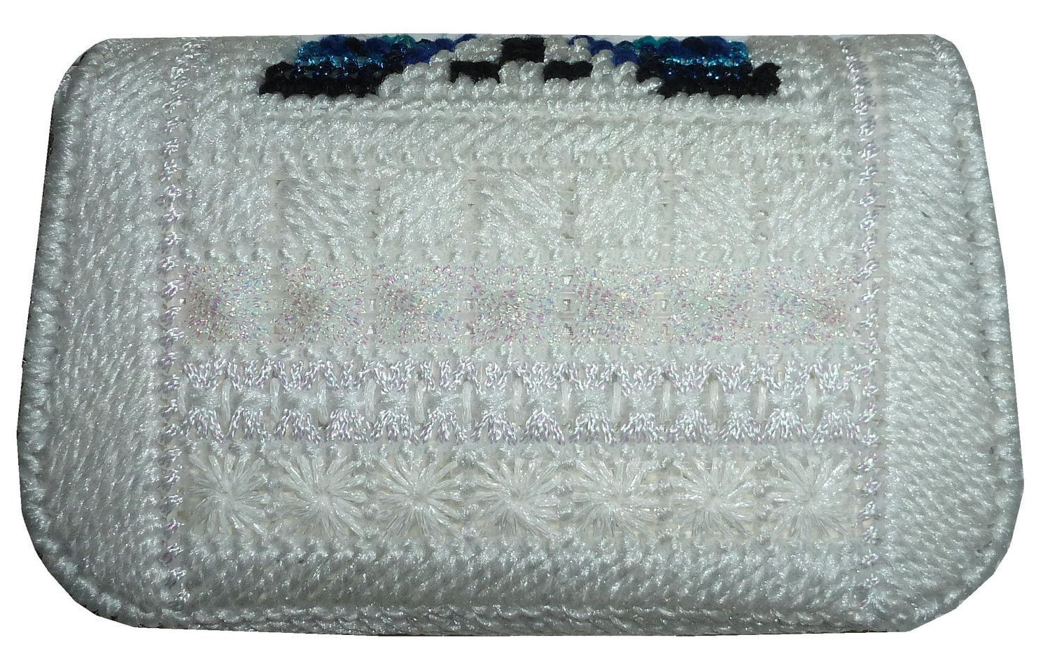 Plastic Canvas Blue Butterfly Pocketbook Instant Download - Etsy