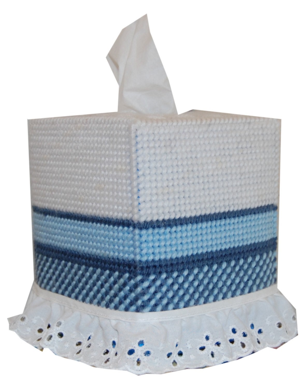 Plastic Canvas Hush Little Baby Tissue Topper PDF Format - Etsy