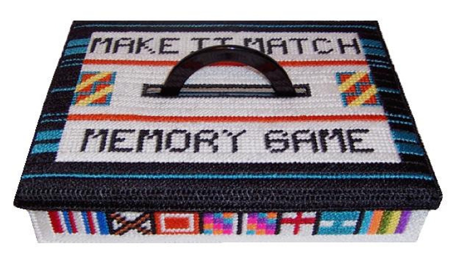 Plastic Canvas Make It Match Memory Game and Travel Case Instant ...